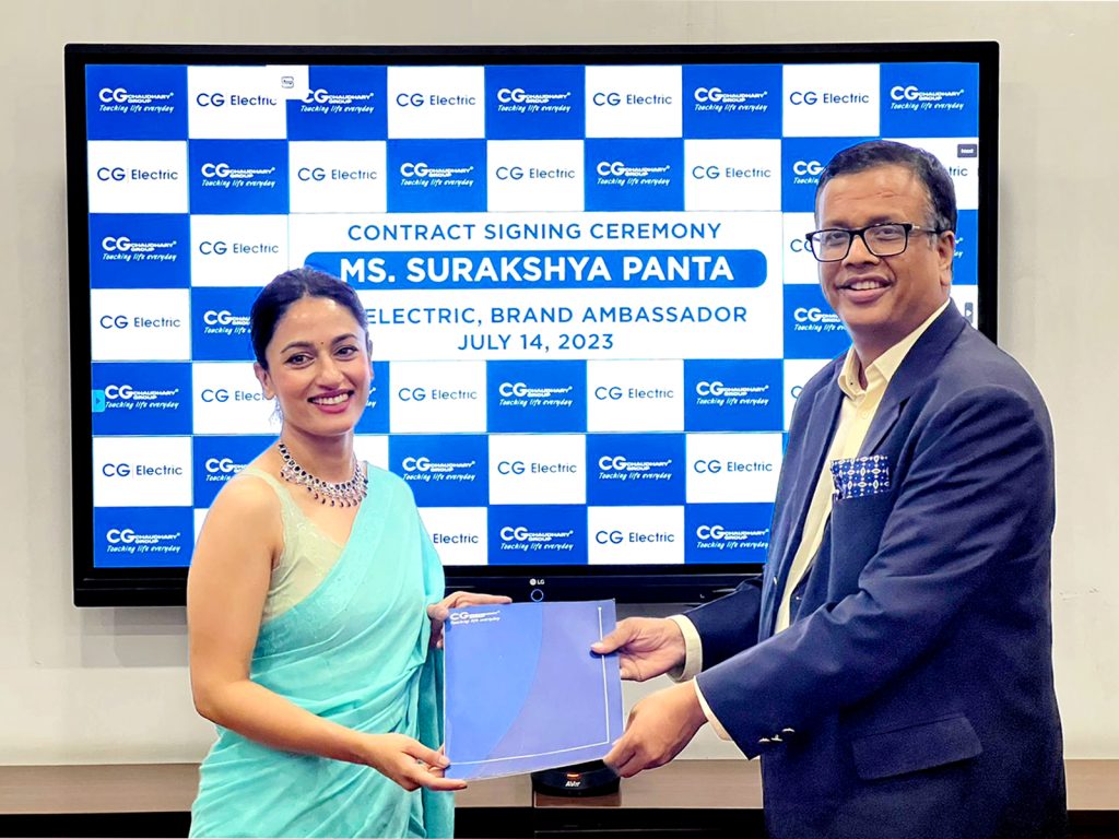 Surakshya Panta announced as brand ambassador for CG electric - Fiscal ...