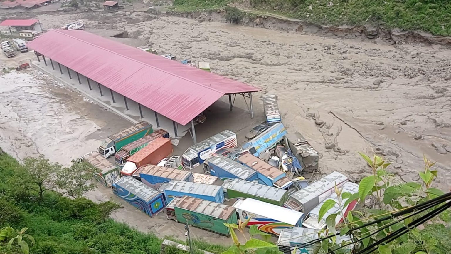 Nepal-China trade disrupted as flood destroys Rasuwagadhi border bridge ...