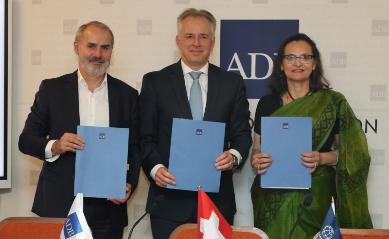 ADB, World Bank’s IDA, and Switzerland sign 3 year partnership to ...