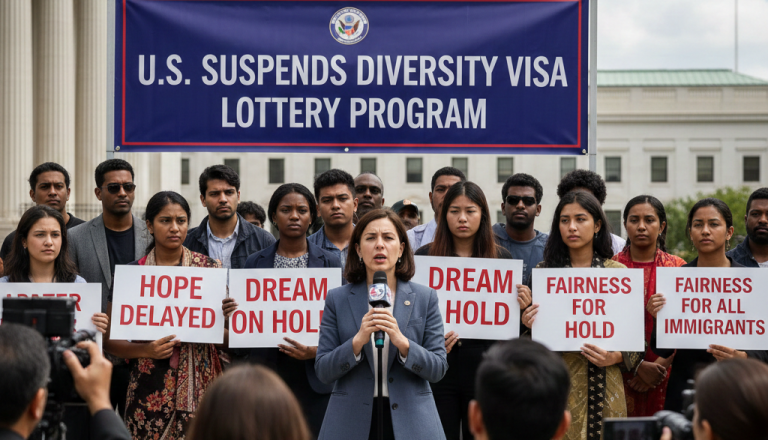 US suspends diversity visa lottery program - Fiscal Nepal
