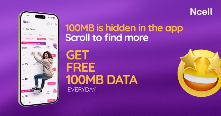 Ncell brings daily 100MB free data and weekly rewards up to 50GB ...