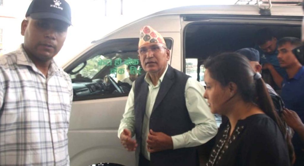 Former Deputy PM Bishnu Paudel brought to Kathmandu, Presented before ...